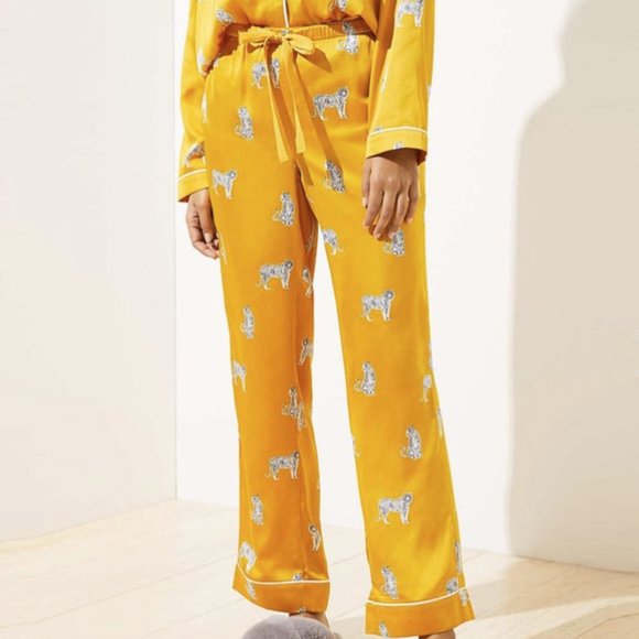 LOFT | Intimates & Sleepwear | Loft Snow Tiger Pajama Pants | Poshmark